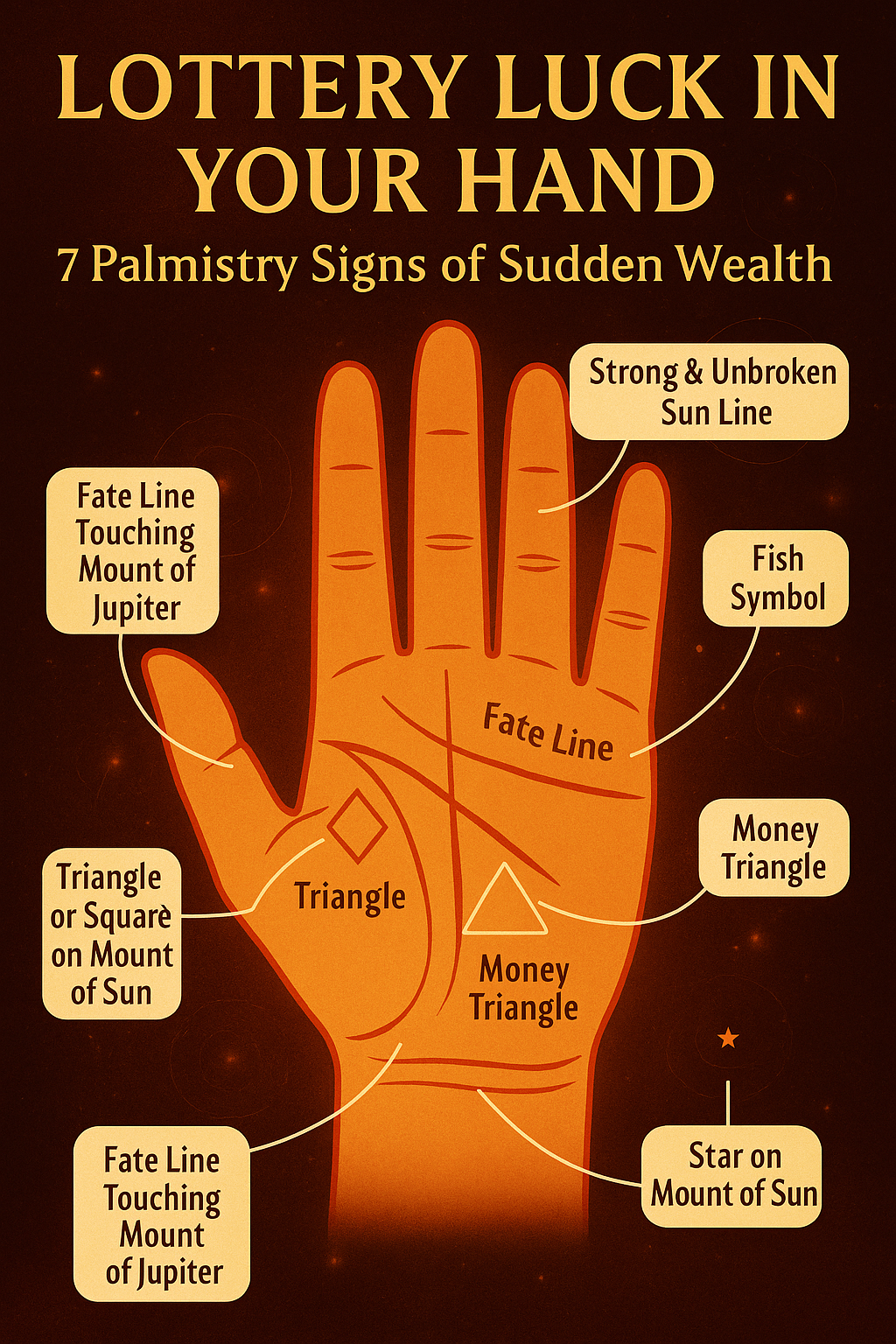 Lottery Winning Marks in Hand: Signs of Sudden Wealth in Palmistry ...